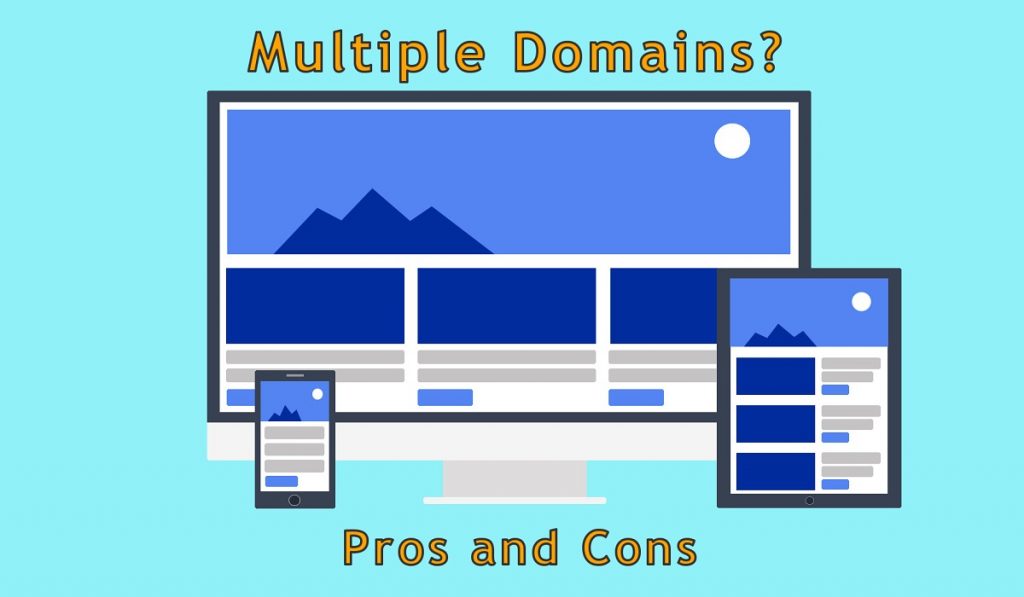 The Pros and Cons of Using Multiple Domains | Web Hosting Sun